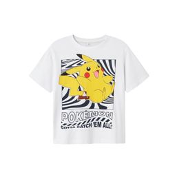 name it T-Shirt 'NKMJamish Pokemon' Jungen Gr&ouml;&szlig;e 116 gelb / rot / schwarz / wei&szlig;