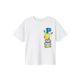 name it T-Shirt 'NKMJeno Pokemon' Jungen Gr&ouml;&szlig;e 122/128 blau / gelb / gr&uuml;n / wei&szlig;