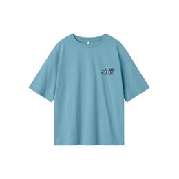 name it T-Shirt 'NKMKane' Jungen Gr&ouml;&szlig;e 158/164 royalblau / umbra / altrosa / schwarz