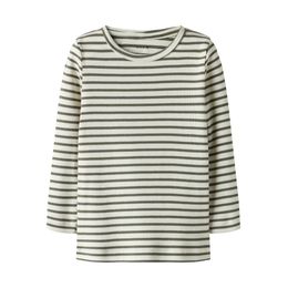 name it Shirt 'NMNBani' Jungen Gr&ouml;&szlig;e 110 oliv / wei&szlig;