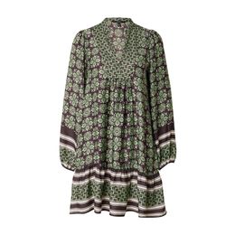 V&eacute;ro Moda Vero Moda Kleid 'VMRYA' Damen Gr&ouml;&szlig;e 34 anthrazit / gr&uuml;n / wei&szlig; Sommerkleid