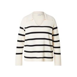 Only Carmakoma Pullover Damen Gr&ouml;&szlig;e XXL creme / schwarz