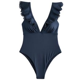 next Badeanzug Damen Gr&ouml;&szlig;e S navy