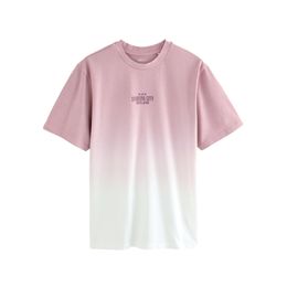 next T-Shirt Herren Gr&ouml;&szlig;e XXL ros&eacute; / eosin / wei&szlig;