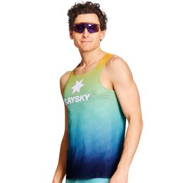 Saysky Drip Dye Flow Air Singlet Bekleidung Herren bunt S