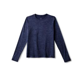 Brooks Luxe Long Sleeve Bekleidung Damen blau L