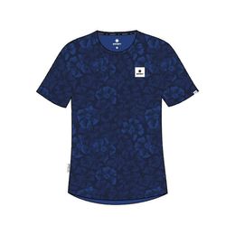 Saysky Flower Combat T-Shirt Bekleidung Damen blau