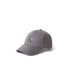 Calvin Klein Jeans Baseball Cap »MONO LOGO EMBRO CAP« mit Logostickerei Granite Gray
