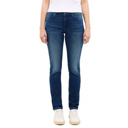 Mustang Slim-fit-Jeans »Damen Style Shelby Slim fit« 681 mittelblau 31 - Länge 30 Länge 30 31 Slim-fit Jeans