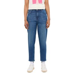 Mustang Mom-Jeans »Damen Style Charlotte Tapered« 882 dunkelblau 31 - Länge 34 Länge 34 31 Mom Fit Jeans mit hohem Bund und weitem Oberschenkel