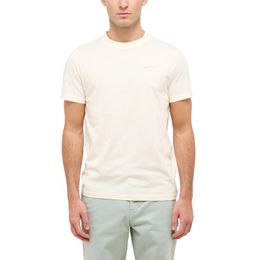 Mustang Kurzarmshirt »Herren Style Austin« offwhite M M Lässiger Schnitt