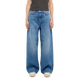 Mustang Weite Jeans »Damen Style Luise Wide« 585 mittelblau 32 - Länge 34 Länge 34 32 Jeans mit weitem Bein