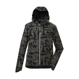 Killtec Funktionsjacke »KOS 24 MN JCKT« Leichte, wasserdichte Funktionsjacke mit reflektierendem Print schwarz M M leichte Funktionsjacke mit...