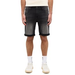Mustang Slim-fit-Jeans »Herren Style Chicago Shorts Z« 803 schwarz 36 36 True Denim Look mit dem Komfort einer Jogginghose