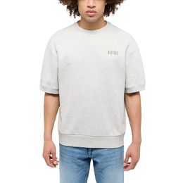 Mustang Kurzarmshirt »Herren Style Alvarado« offwhite S S Lässiger Schnitt