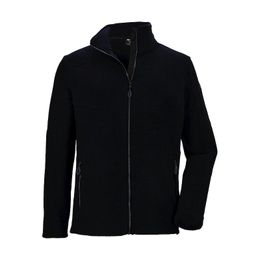Killtec Fleecejacke »KOW 28 MN KNTFLC JCKT« Zeitlose Strickfleecejacke mit Zipper-Taschen und Kinnschutz navy 4XL 4XL Strickfleecejacke mit Stehkragen