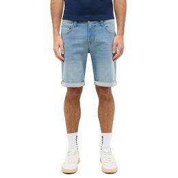 Mustang Slim-fit-Jeans »Herren Style Chicago Shorts Z« 583 mittelblau 40 40 True Denim Look mit dem Komfort einer Jogginghose