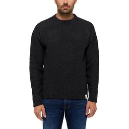 Mustang Sweater »Herren Style Elwood« anthrazit S S Gerader Schnitt