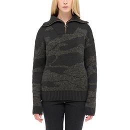 Mustang Sweater »Damen Style Madera« black XS XS Lockerer Schnitt