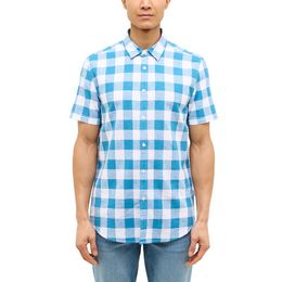Mustang Kurzarmhemd »Herren Style Berkeley« Bunt 12737 3XL - US-Größen US-Größen 3XL Lässiger Schnitt