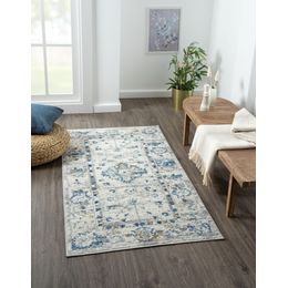 Teppich, B:80cm H:8mm L:150cm, braun, MyFlair MÖBEL & ACCESSOIRES, Polyester, Wohnzimmer, Teppiche, "My Heriz 3", Kurzflor, klassisches Orient
