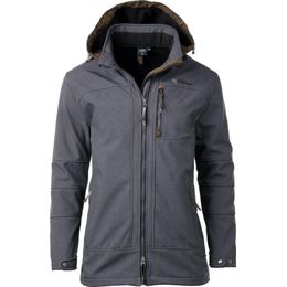 DEPROC Active Herren Softshelljacke "BARKLEY PEAK MEN", grau, Gr. 48, 100% Polyester, Jacken, auch in Gro&szlig;en Gr&ouml;&szlig;en erh&auml;ltlich