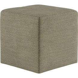 Hocker COTTA, B:40cm H:40cm T:40cm, braun, 100% Polyester, Büro, Hocker, "Cuby", Sitzwürfel, Cube, Sitzhocker