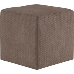 Hocker COTTA, B:40cm H:40cm T:40cm, grau, 96% POLYESTER (PES) / 4% POLYAMID (PA), Büro, Hocker, "Cuby", Sitzwürfel, Cube, Sitzhocker