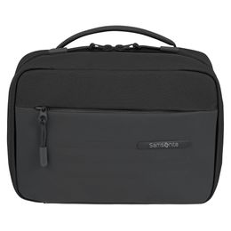Samsonite Herren Kulturbeutel "STACKD Toilet Kit, 17 cm", schwarz, Polyester, Polyurethan, Taschen, Beautybox Schminketui Kosmetikbox Beauty-Bag zum