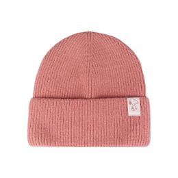 Damen Beanie, rosa, Capelli New York, unifarben, Obermaterial: 100% Polyacryl, Mützen, mit ikonischem Logo-Patch