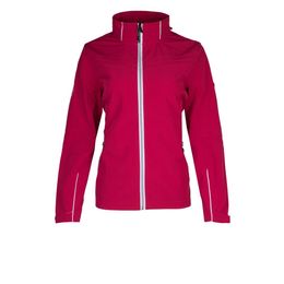 DEPROC Active Damen Outdoorjacke "MADELEINE PEAK WOMEN", pink, Gr. 44, 96% Polyester; 4% Elasthan, Jacken, Kontrastreissverschluss