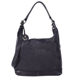 Harbour 2nd Damen Hobo "Emmy", schwarz, Leder, Taschen, Handtasche Umh&auml;ngetasche Henkeltasche
