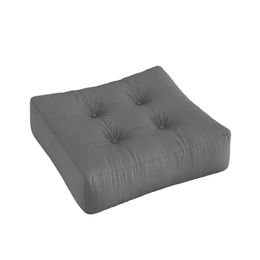 Pouf Karup Design, B:70cm H:22cm T:70cm, grau, Acryl, Poufs, "MORE POUF OUT Made in Europe, mehrere Farben, vielseitig einsetzbar", flexible