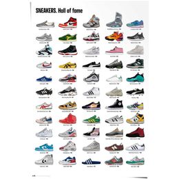 Poster Reinders, B:61cm H:91,5cm T:0,1cm, bunt, Papier, Bilder, "Sneakers"