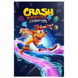 Poster Reinders, B:61cm H:91,5cm T:0,1cm, bunt, Papier, Bilder, "Crash Bandicoot 4 - ride"
