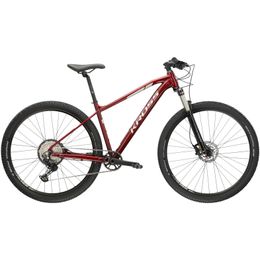 KROSS Mountainbike "KROSS MTB Hardtail Level 6.0 29" rot 12 Gänge", 51cm, 29 Zoll (73,66cm) hinten: 29 Zoll (73,66cm), rot, Fahrräder