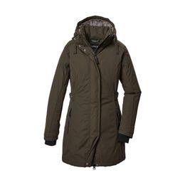 G.I.G.A. by Killtec Damen Parka "GW 70 WMN PRK", braun, Gr. 40, G.I.G.A. DX BY KILLTEC, Oberstoff: 88% Polyester, 12% Baumwolle, Futter: 100% Polyester, Wattierung: 100%