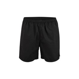 Cleptomanicx Herren Shorts "Shorts Sporty", schwarz, Gr. M, unifarben, 100% Polyester, Hosen, mit lockerem Schnitt
