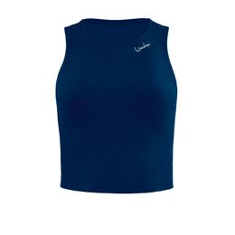 WINSHAPE Damen Tanktop "AET136C", blau, Gr. L, 85% Polyester, 15% Elasthan, Tops, Functional Comfort