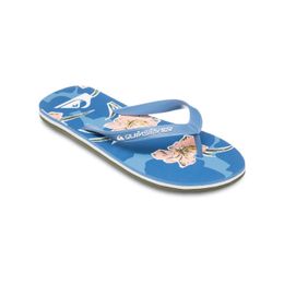 Quiksilver Herren Sandale "Molokai Art 25", Gr. 9coronet blau backyards, Obermaterial: Synthetik / Laufsohle: Moosgummi, Schuhe