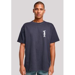 F4NT4STIC Herren Oversize-Shirt "Jamiroquai Iconic Symbol", blau, Gr. M, Obermaterial: 100% Baumwolle, Shirts, Premium Qualit&auml;t