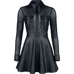 KIHILIST by KILLSTAR Shadowsinger Dress Kurzes Kleid schwarz in XXL KSRA011521