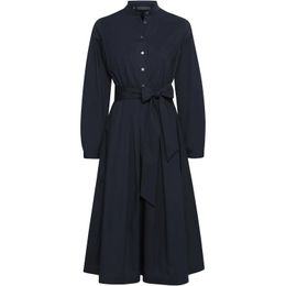 Reitmayer Popeline-Kleid mit Schleife Marine (Gr&ouml;&szlig;e: 44)
