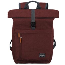 Travelite Rucksack Herren Gr&ouml;&szlig;e One Size cognac / dunkelgrau / bordeaux / wei&szlig;