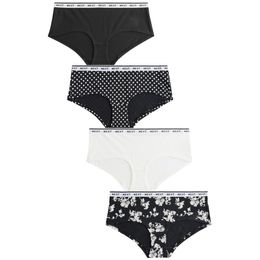 next Panty female Black, White size 8