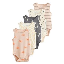 next Body Jungen Gr&ouml;&szlig;e 56 creme / dunkelgrau / ros&eacute;