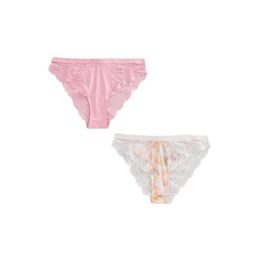 next Slip Damen Gr&ouml;&szlig;e 5XL pink / offwhite