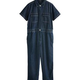 next Jumpsuit Damen Gr&ouml;&szlig;e 4XL dunkelblau