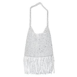 Koosh Handbag female Silver size One Size