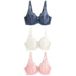 next Bra female Blue, Pink, White size 80